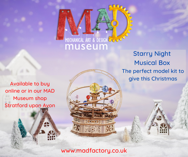 Starry Night Orrery Mechanical Music Box – MAD Factory